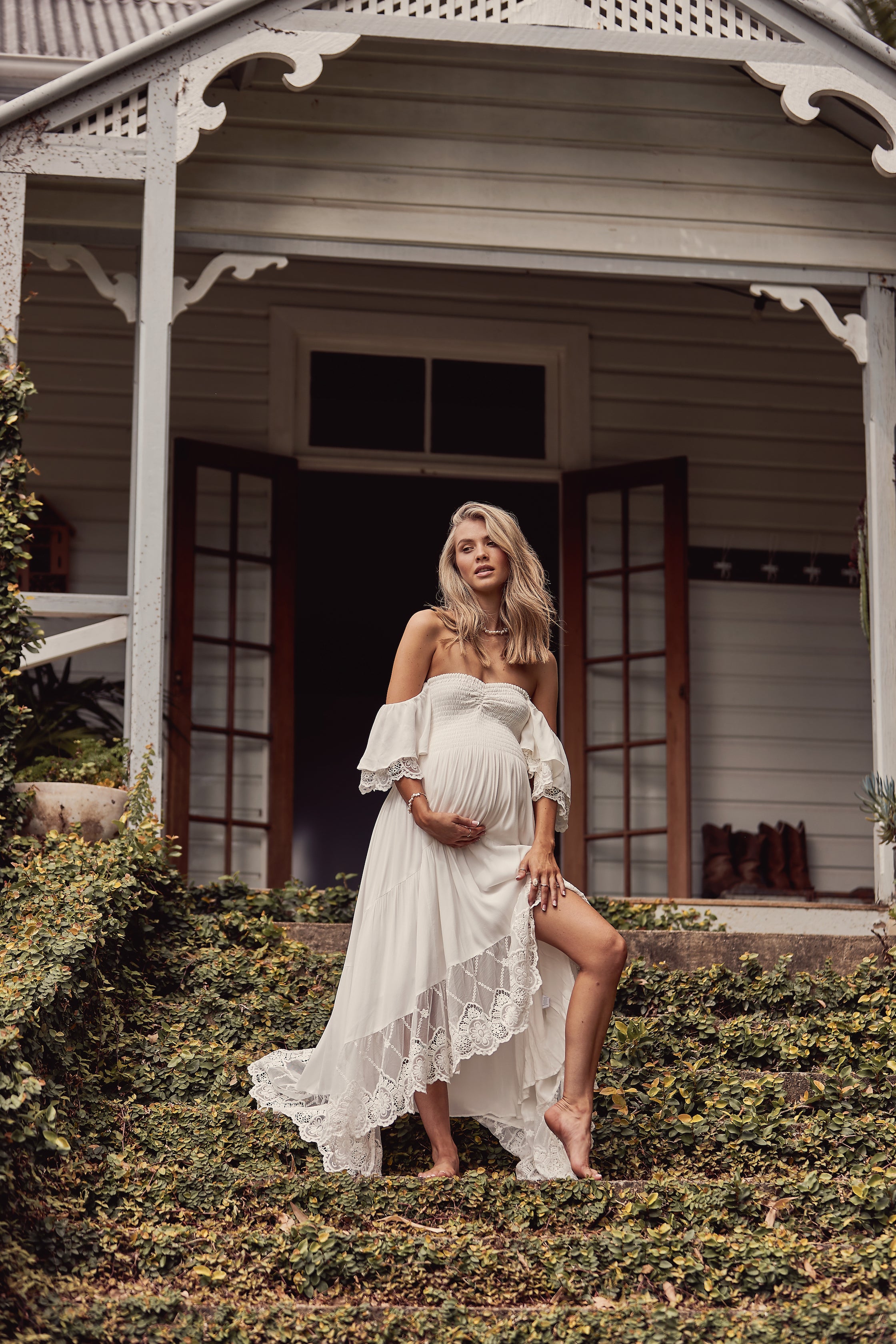Folklore Gown | Buy White Folklore Dress Online