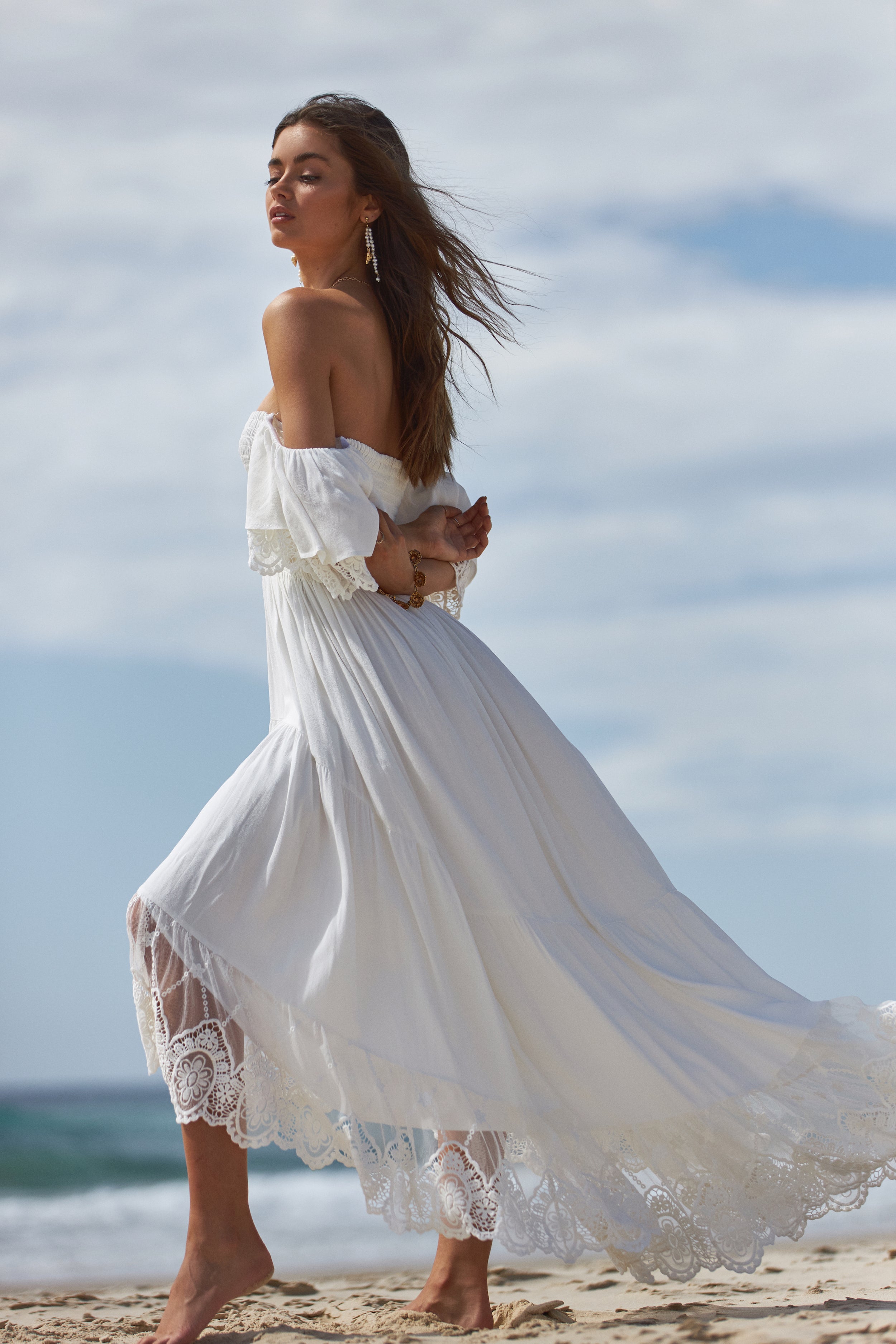 Folklore Gown | Buy White Folklore Dress Online
